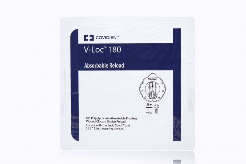 Medtronic V-Loc 180 4 inch Size 0 Absorbable Wound Closure Reload - 6/Box