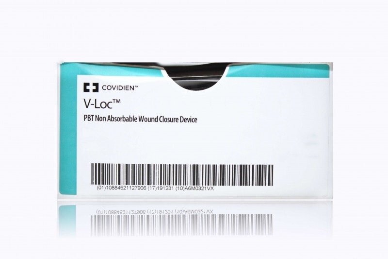 Medtronic V-Loc PBT 6 inch Size 3-0 Non-Absorbable Wound Closure Reload ...