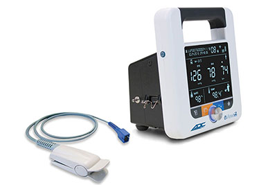 ADC AdView 2 Diagnostic Station, BP & Pulse Oximetry Modules
