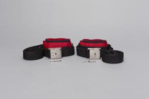 Posey Bed Wrist Restraint, Connected Set, Twice-as-Tough, One Size Fits ...
