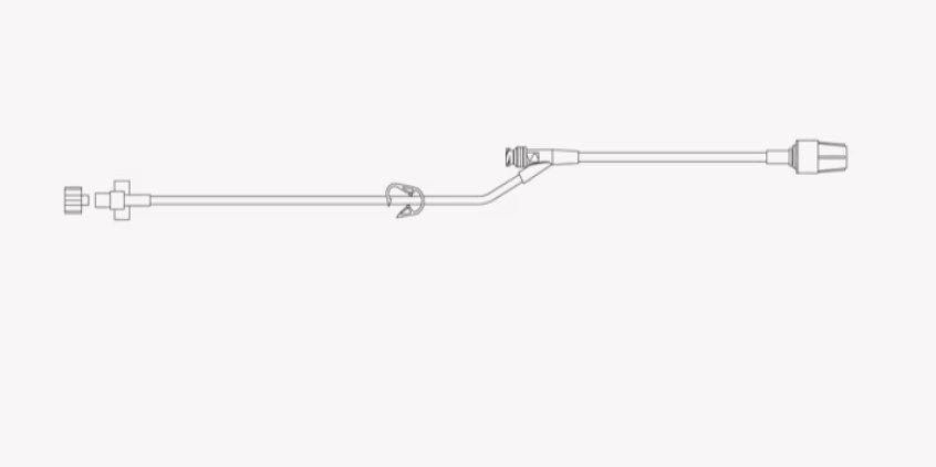 SmartSite Extension Set, Pinch Clamp, (1) SmartSite Needle-Free Valve 9 ...