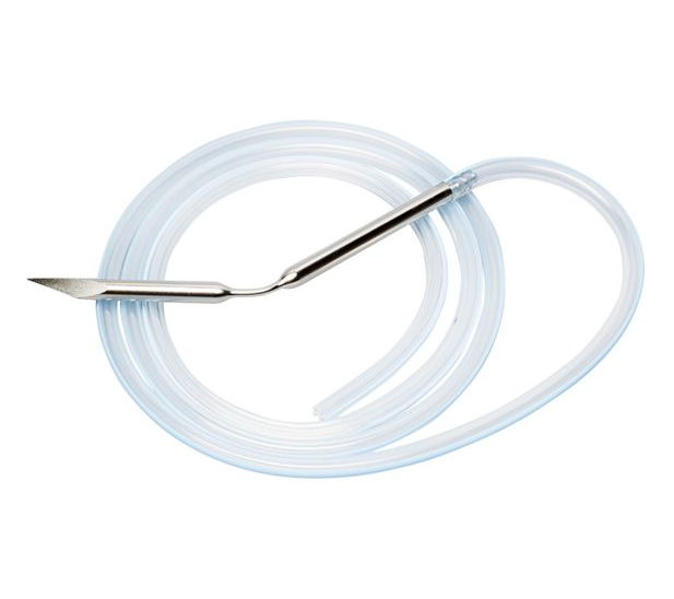 Jackson-Pratt® Silicone Round Surgical Drain, 3/4 Channel with Trocar ...