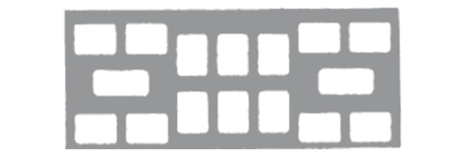 Flow Klear-Vue Cardboard Mounts 16-6V-2BT | DuraPro Health